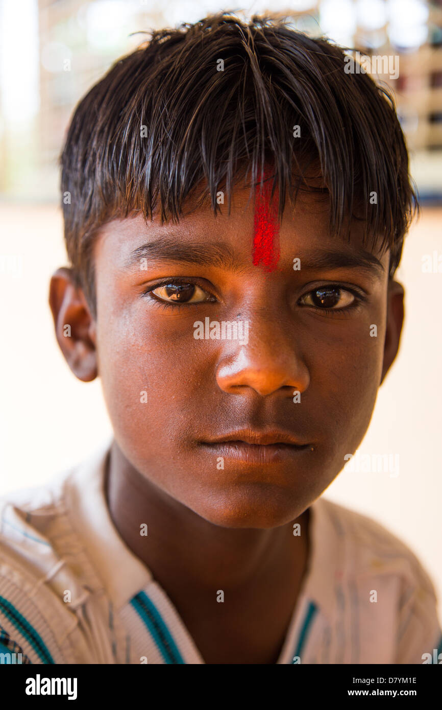 Indian boy, Gwalior, Madhya Pradesh, India Stock Photo - Alamy