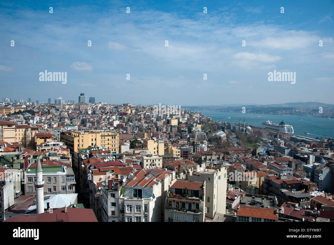 Istanbul Skyline Turkey Stock Photo - Alamy