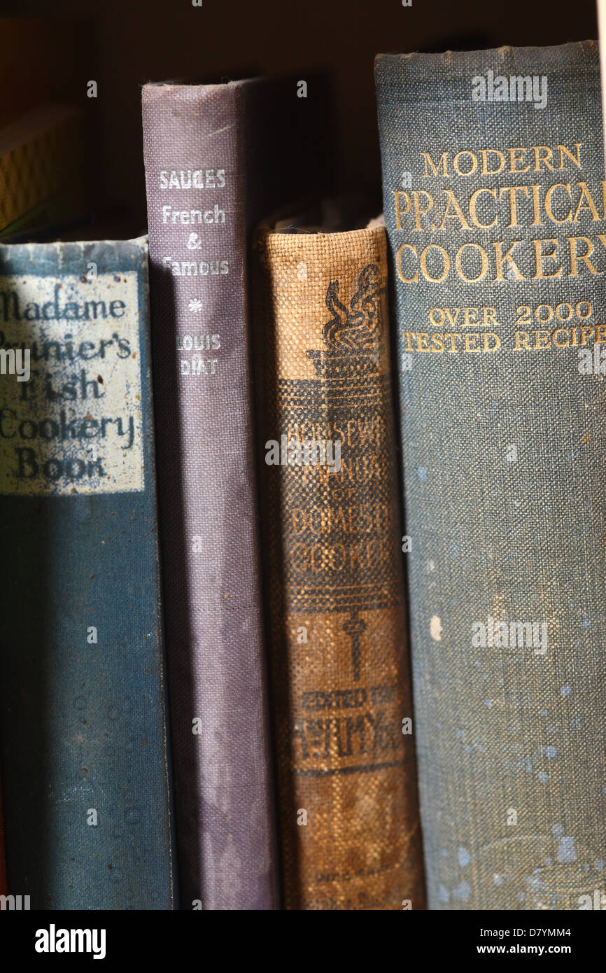 collection of assorted cookbooks Stock Photo - Alamy