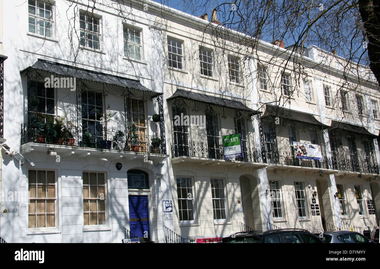 Architecture The Promenade Cheltenham Gloucestershire England UK Stock ...