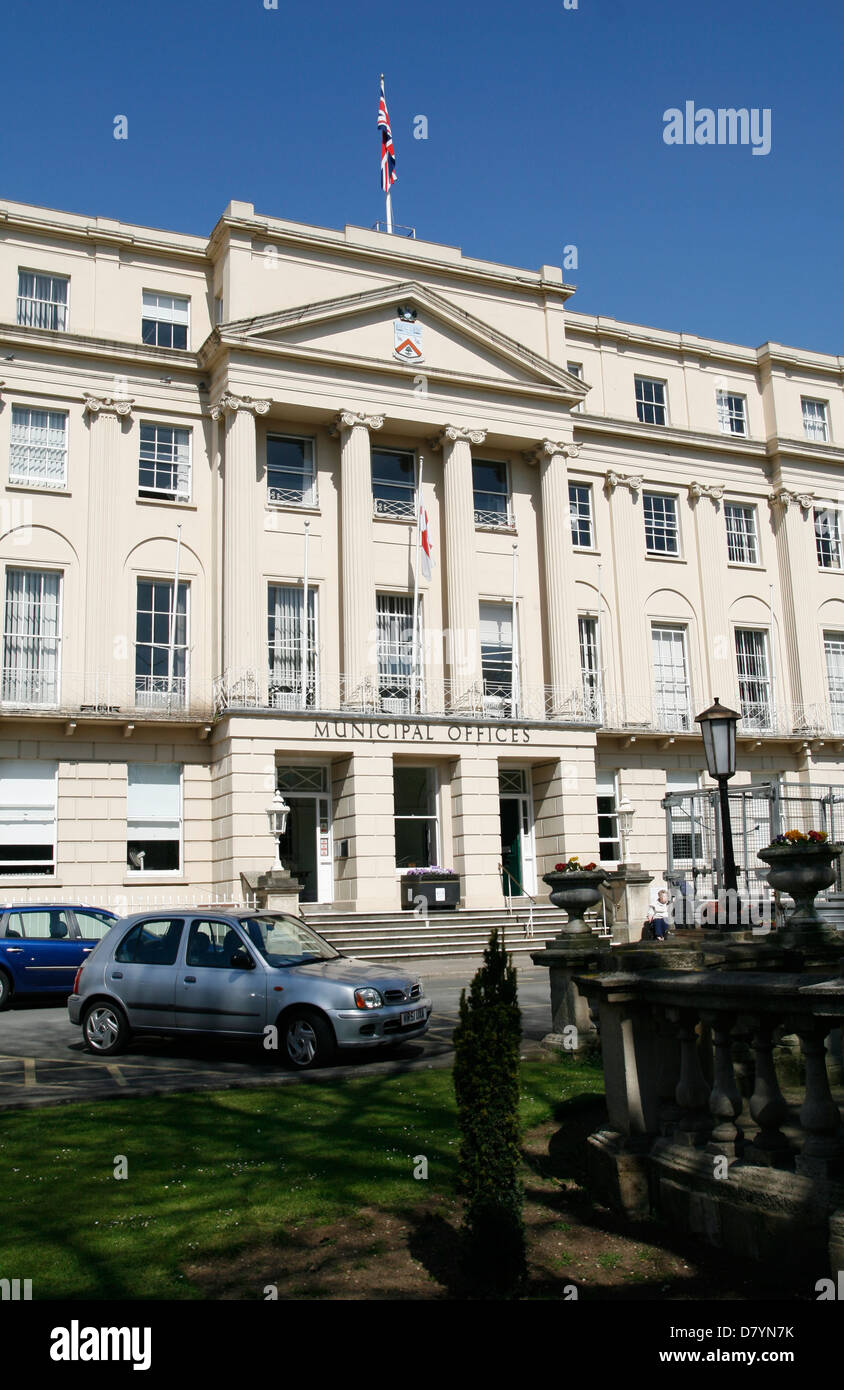Municipal Offices Promenade Cheltenham Gloucestershire England UK Stock ...