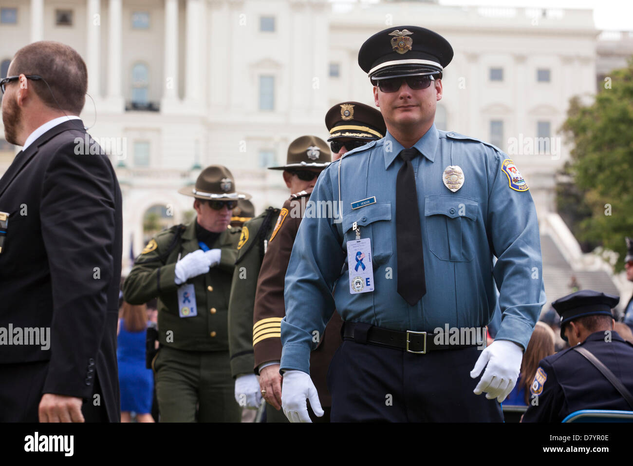 Police week hi-res stock photography and images - Alamy