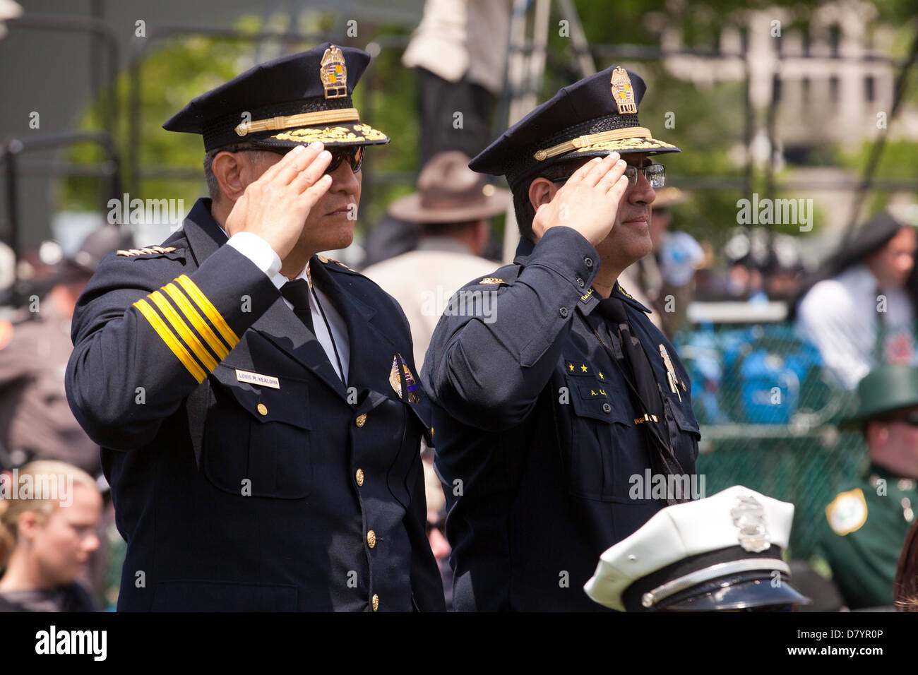 Police week hi-res stock photography and images - Alamy
