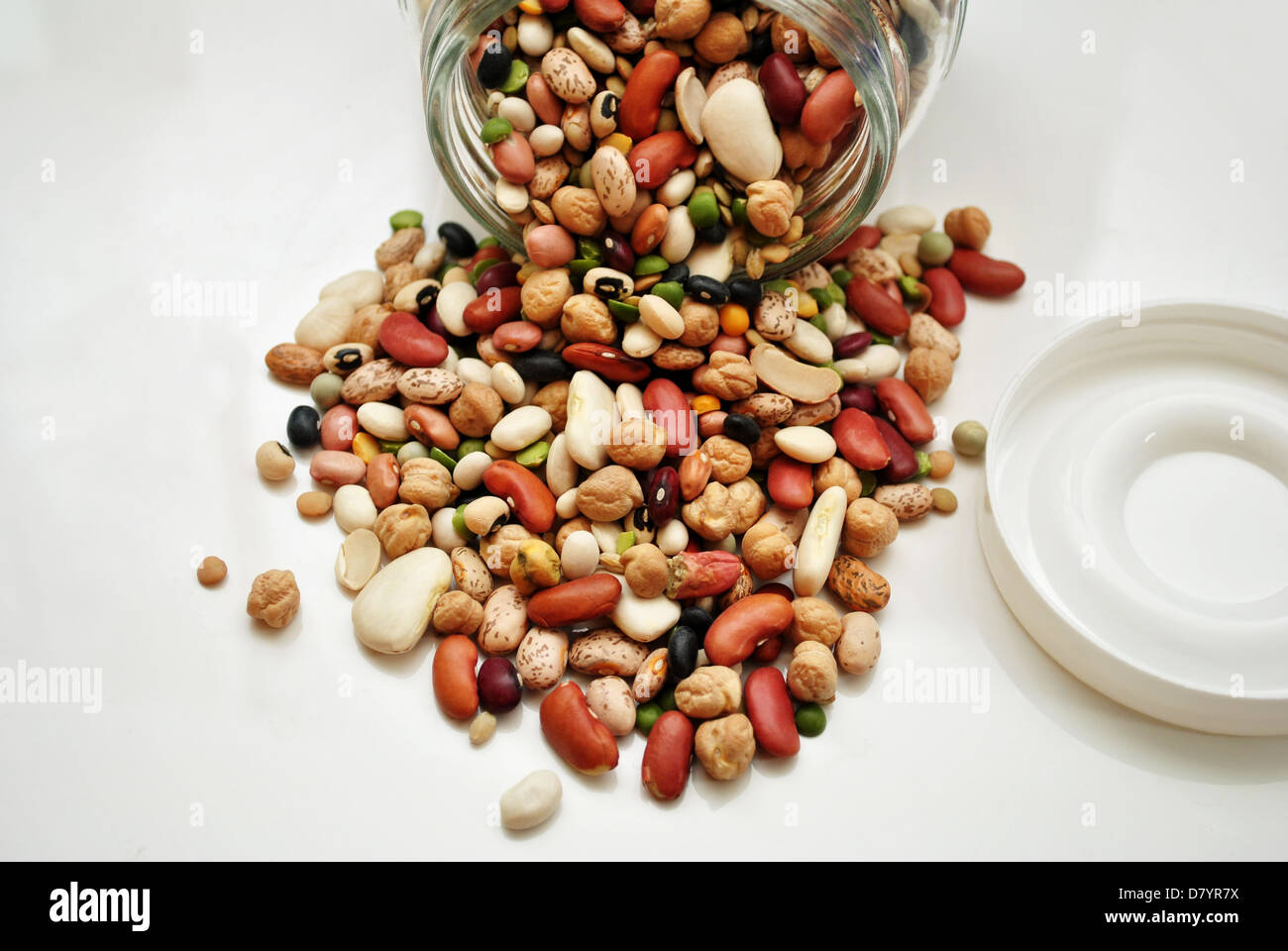 Dried beans jar hi-res stock photography and images - Alamy