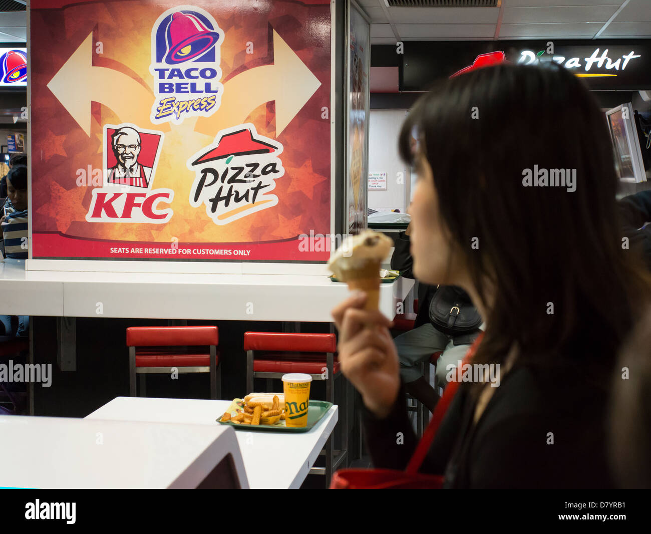 Kfc taco bell hi-res stock photography and images - Alamy