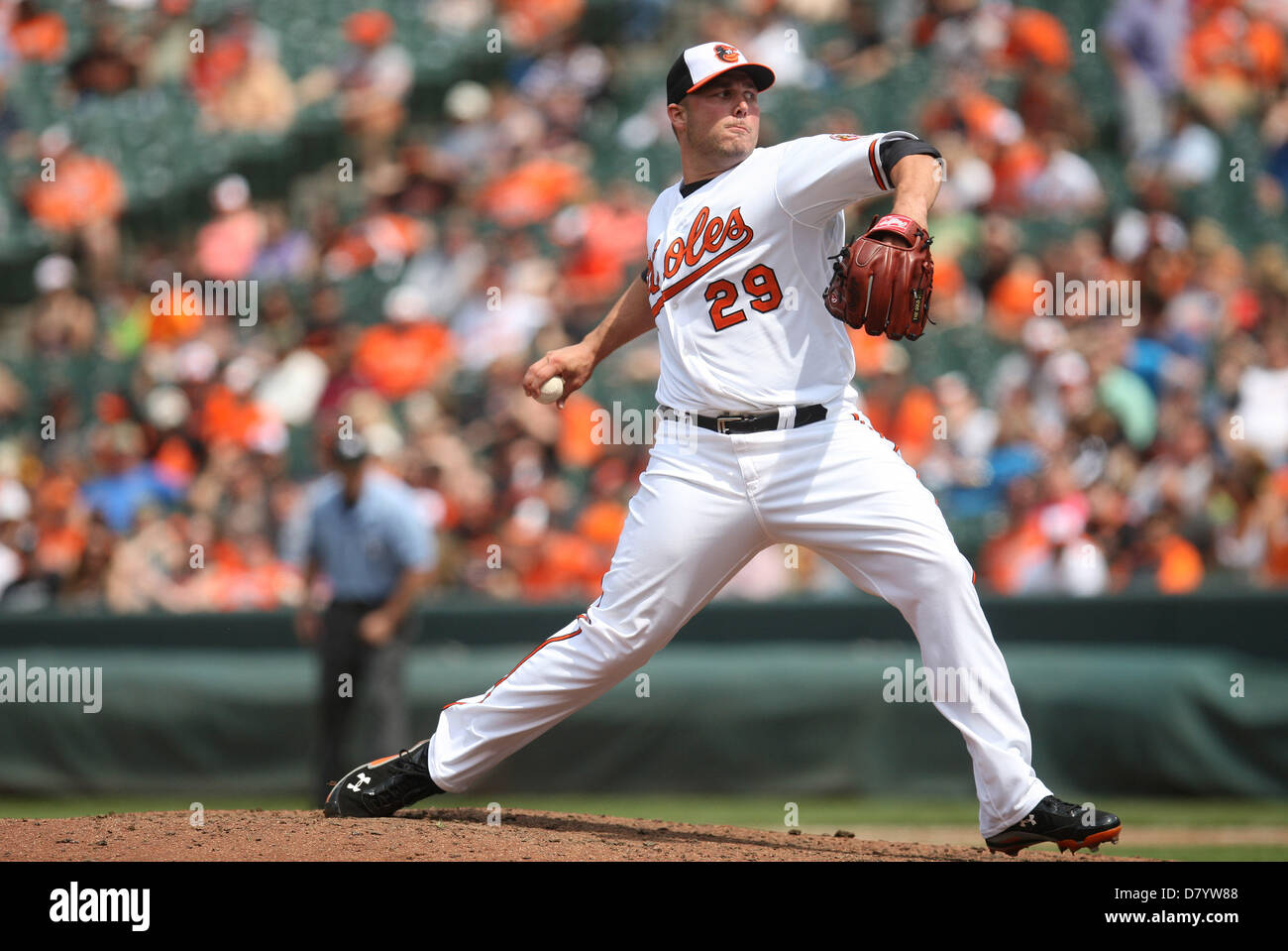 Baltimore, MD, USA. May 15, 2013. Baltimore Orioles pitcher Tommy ...