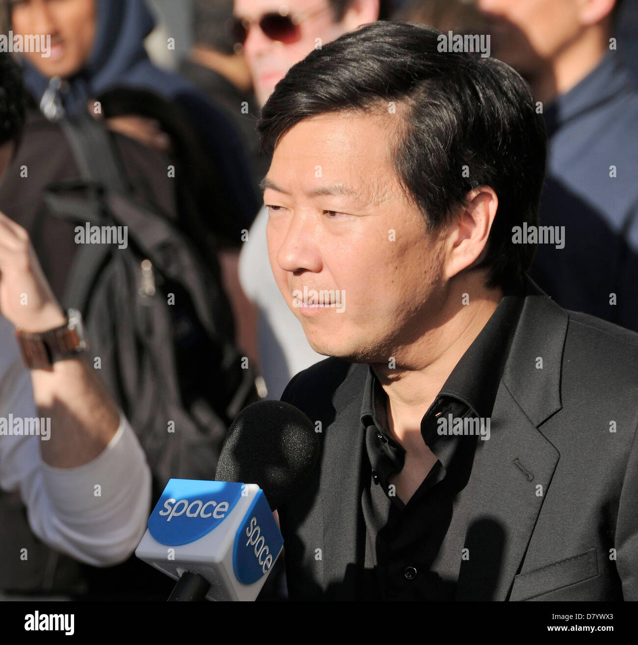 Toronto, Canada. May 15, 2013. Actor Ken Jeong interviewed by Space ...