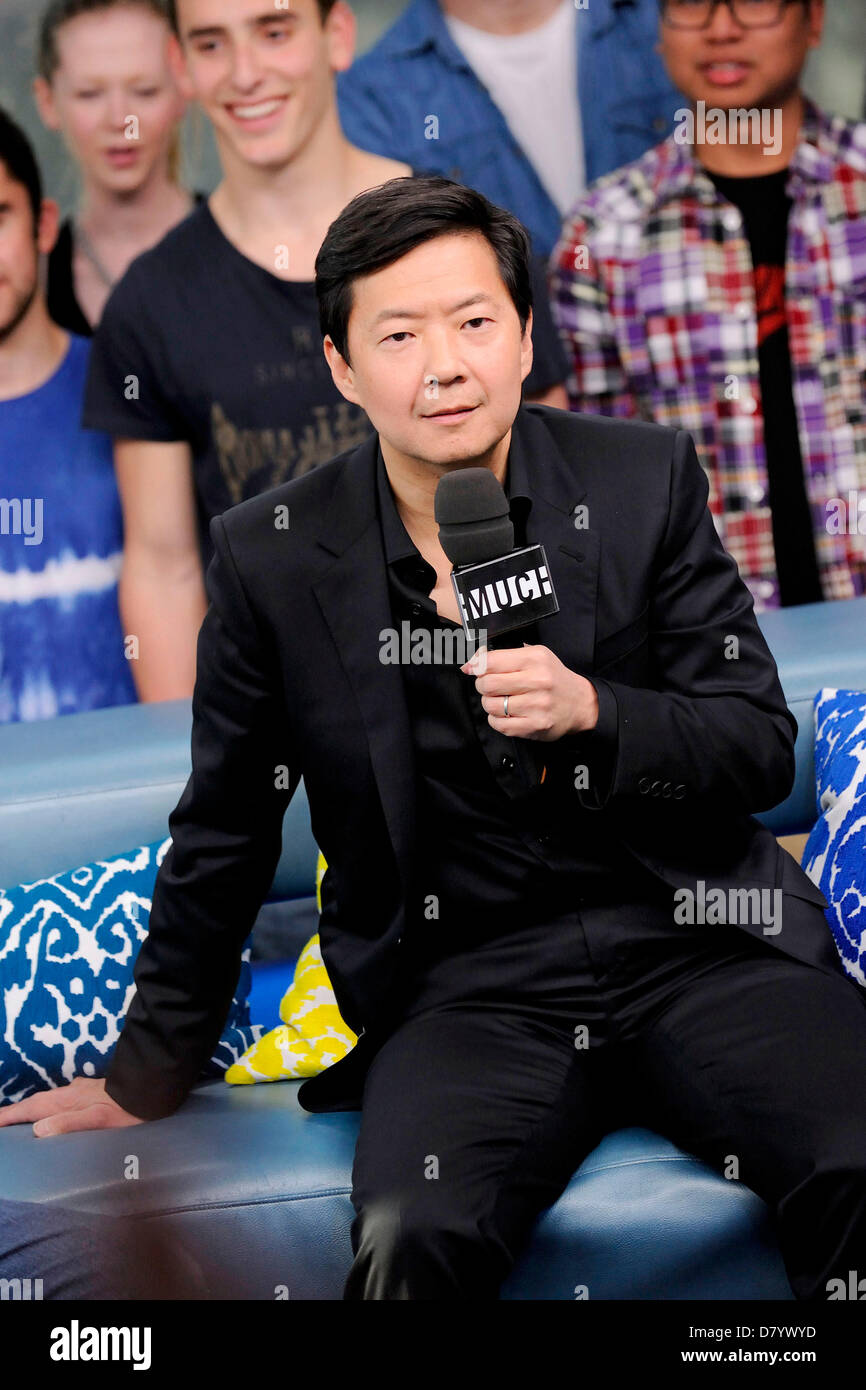 Toronto, Canada. May 15, 2013. Actor Ken Jeong appearances on CTV Much ...