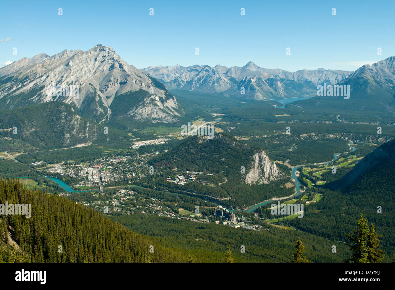 Beautiful view banff resort hi-res stock photography and images - Alamy