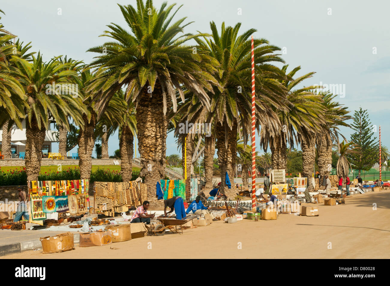 Market at Swakopmund, Namibia Stock Photo - Alamy