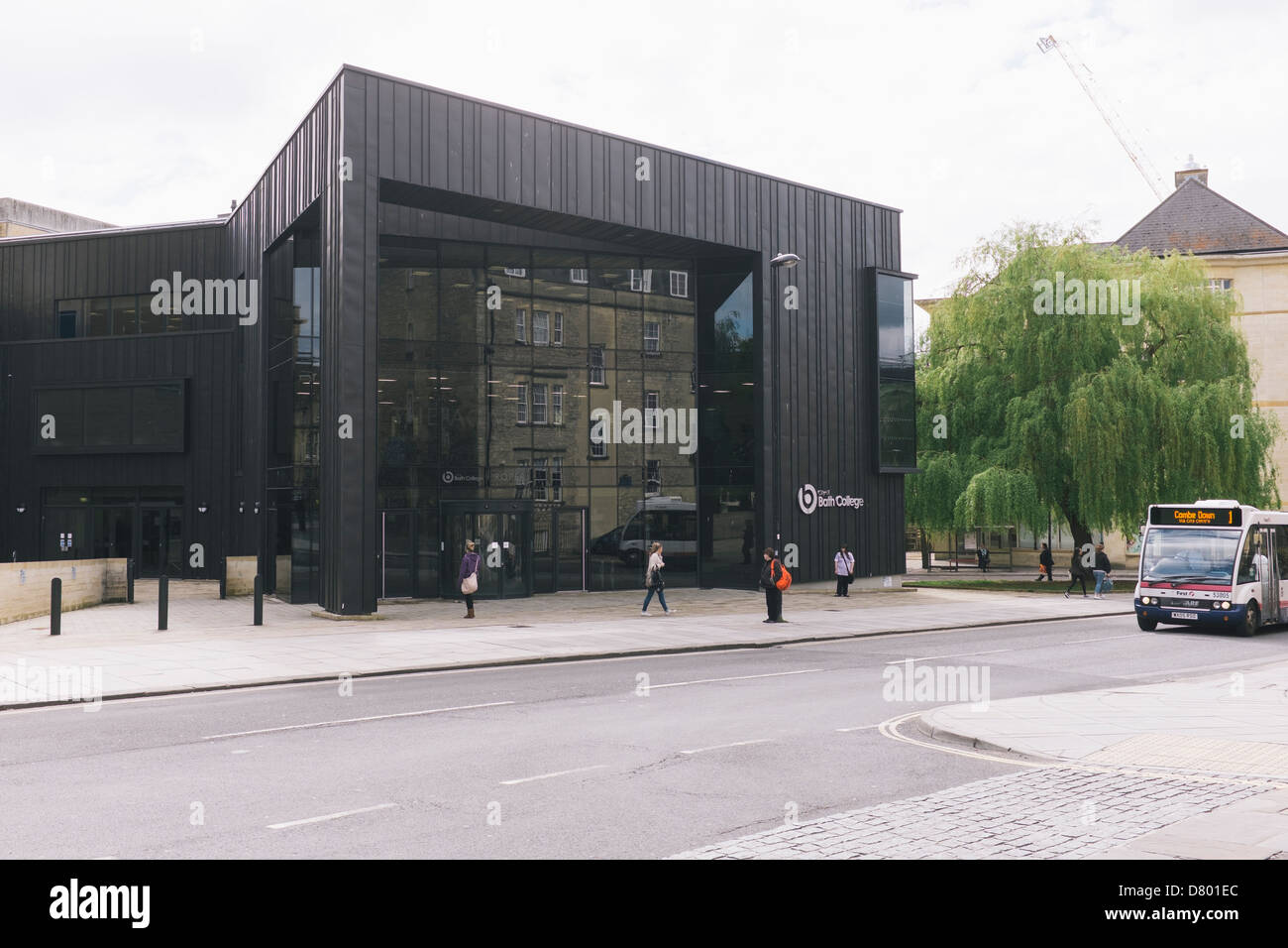 city of bath college Stock Photo - Alamy