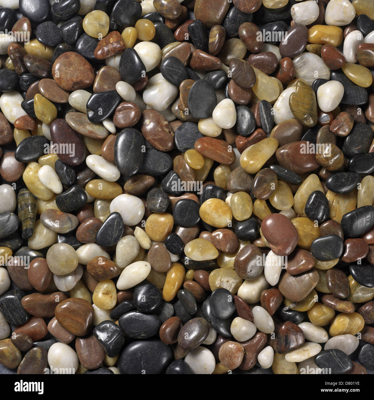 Multicoloured pebbles & stones Stock Photo - Alamy