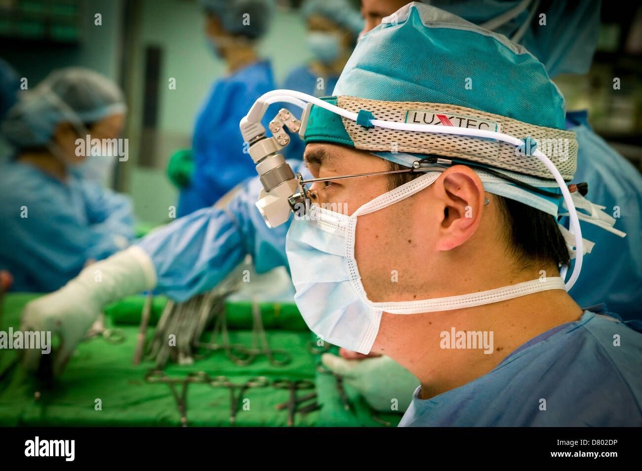 A close-up of a surgeon working Stock Photo - Alamy