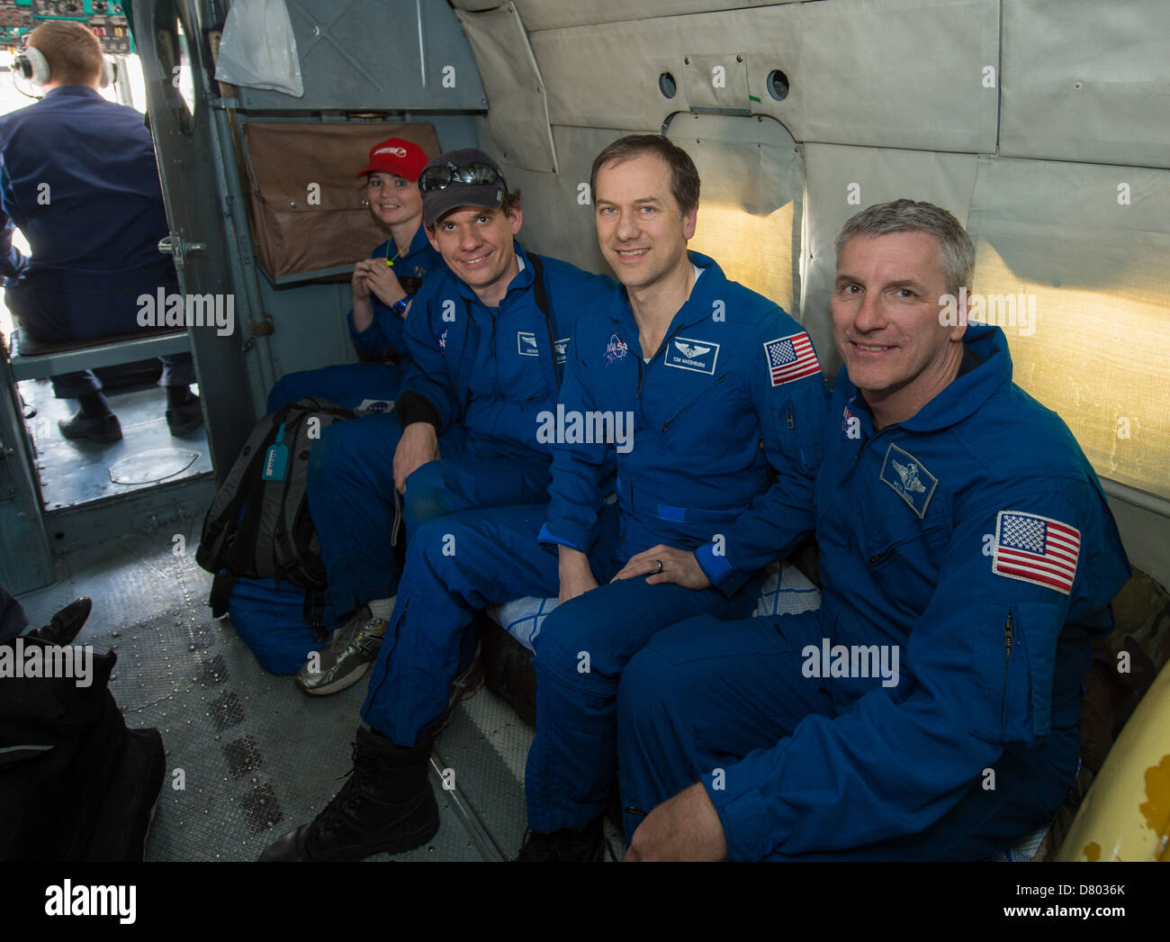 Expedition 35 crew members, including Tom Marshburn, land safely at ...