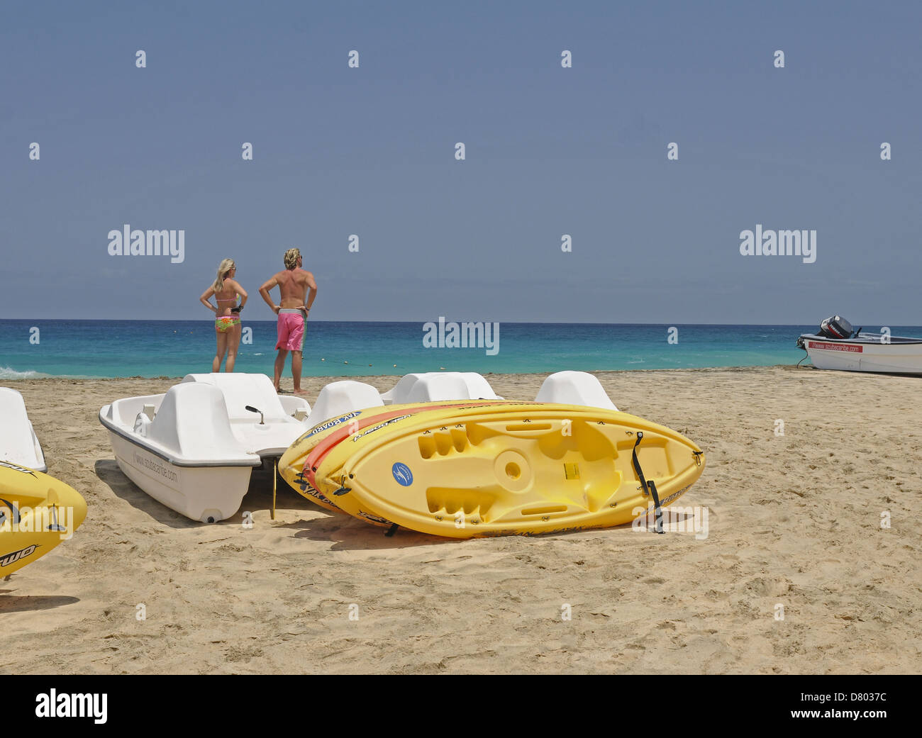 Ponta preta beach santa maria sal cape verde hi-res stock photography ...