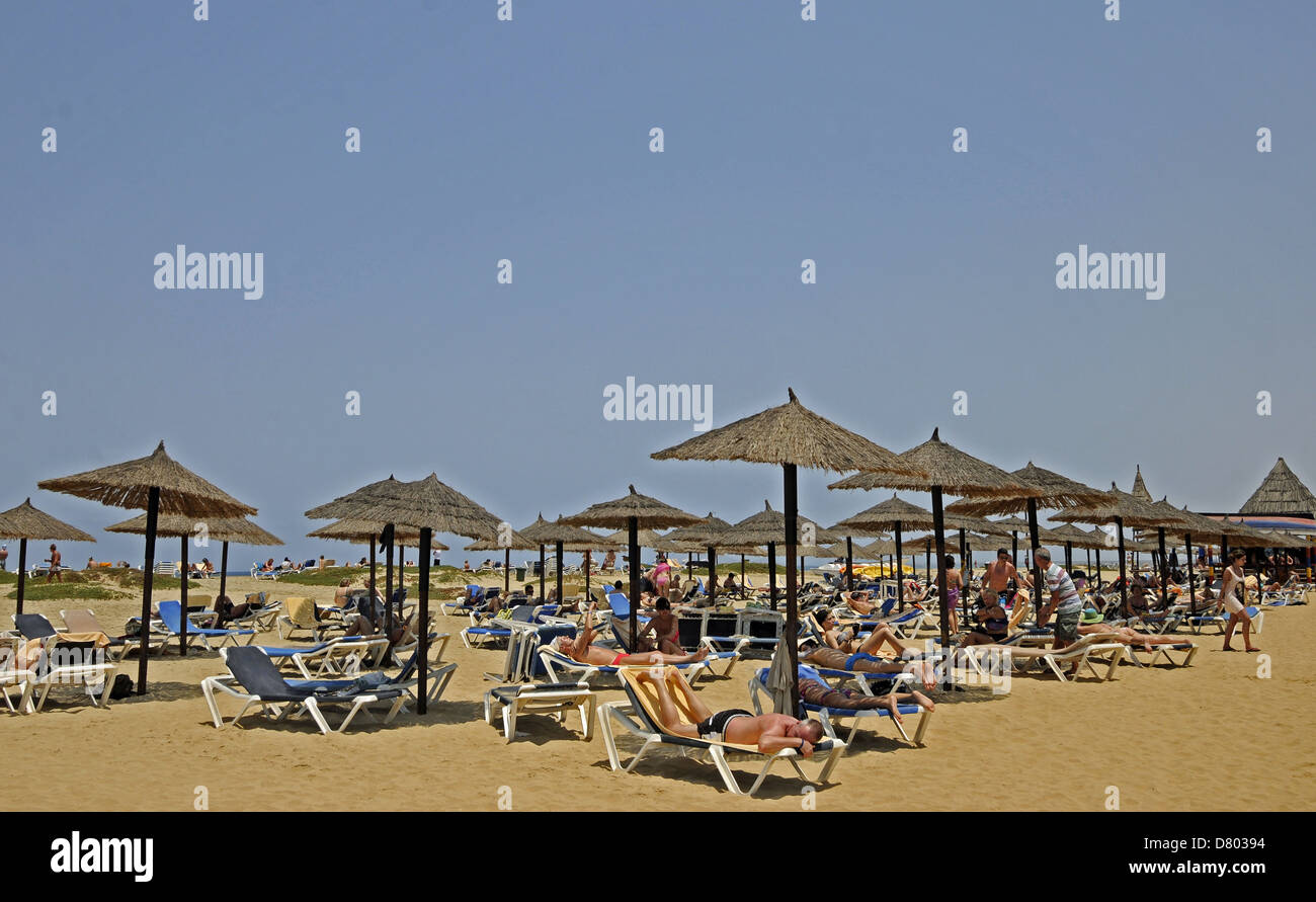 Ponta Preta beach Santa Maria Sal Cape Verde Stock Photo - Alamy
