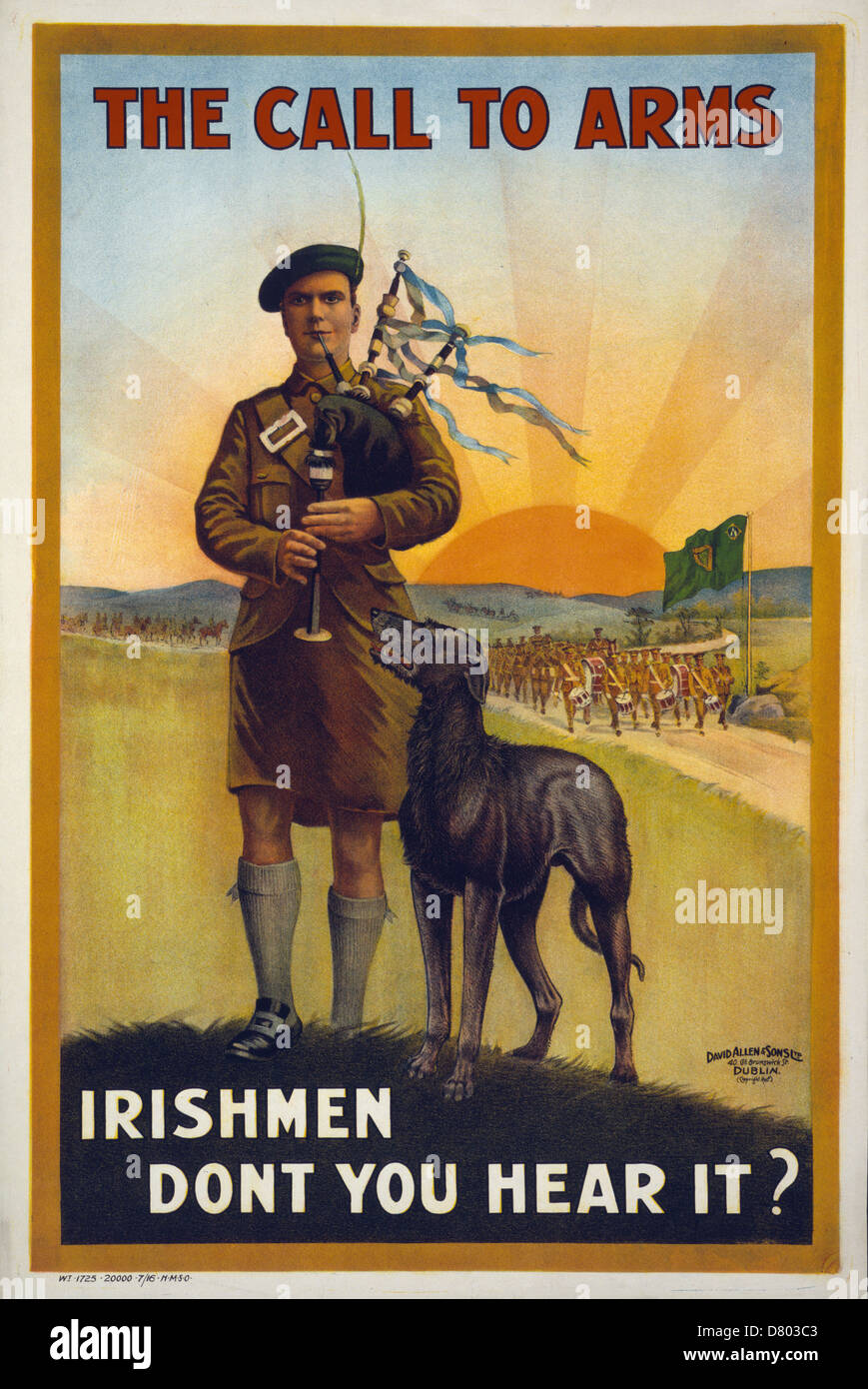 1915 british ww1 propaganda poster hi-res stock photography and images ...