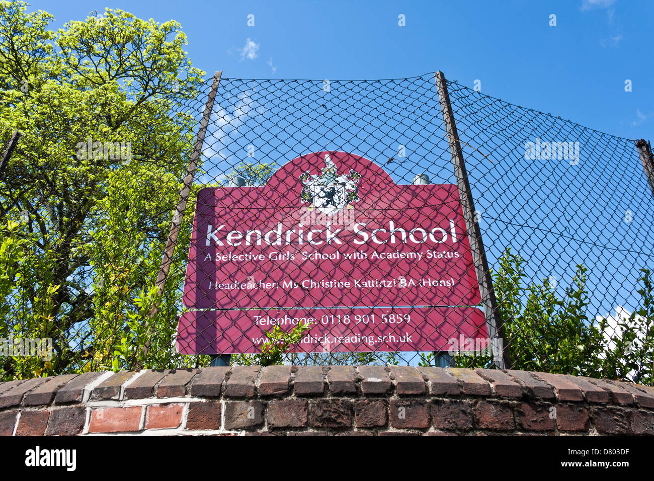 Kendrick school for girls hi-res stock photography and images - Alamy