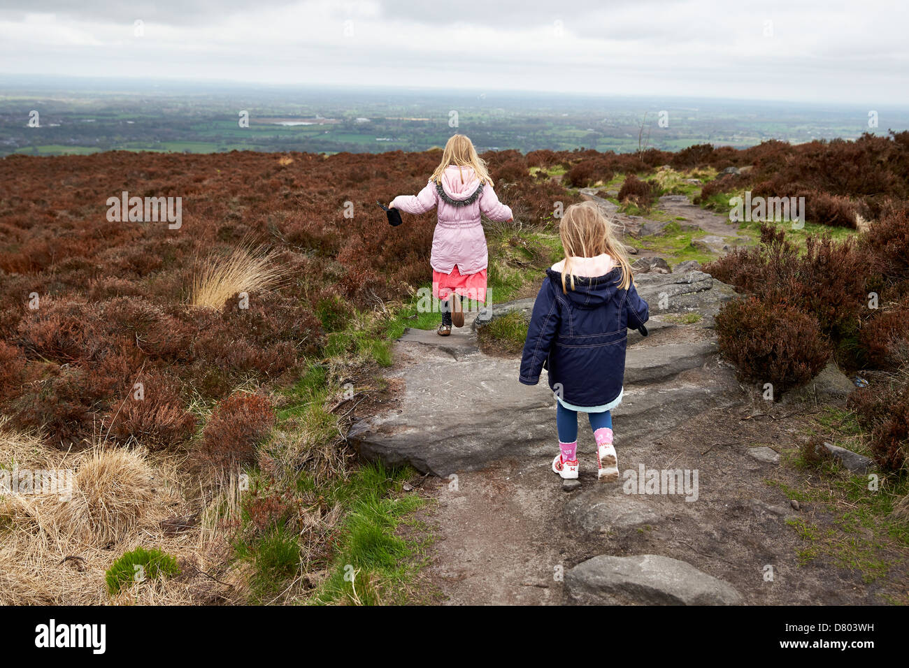 Children enjoy a day outside playing and exploring in the countryside ...