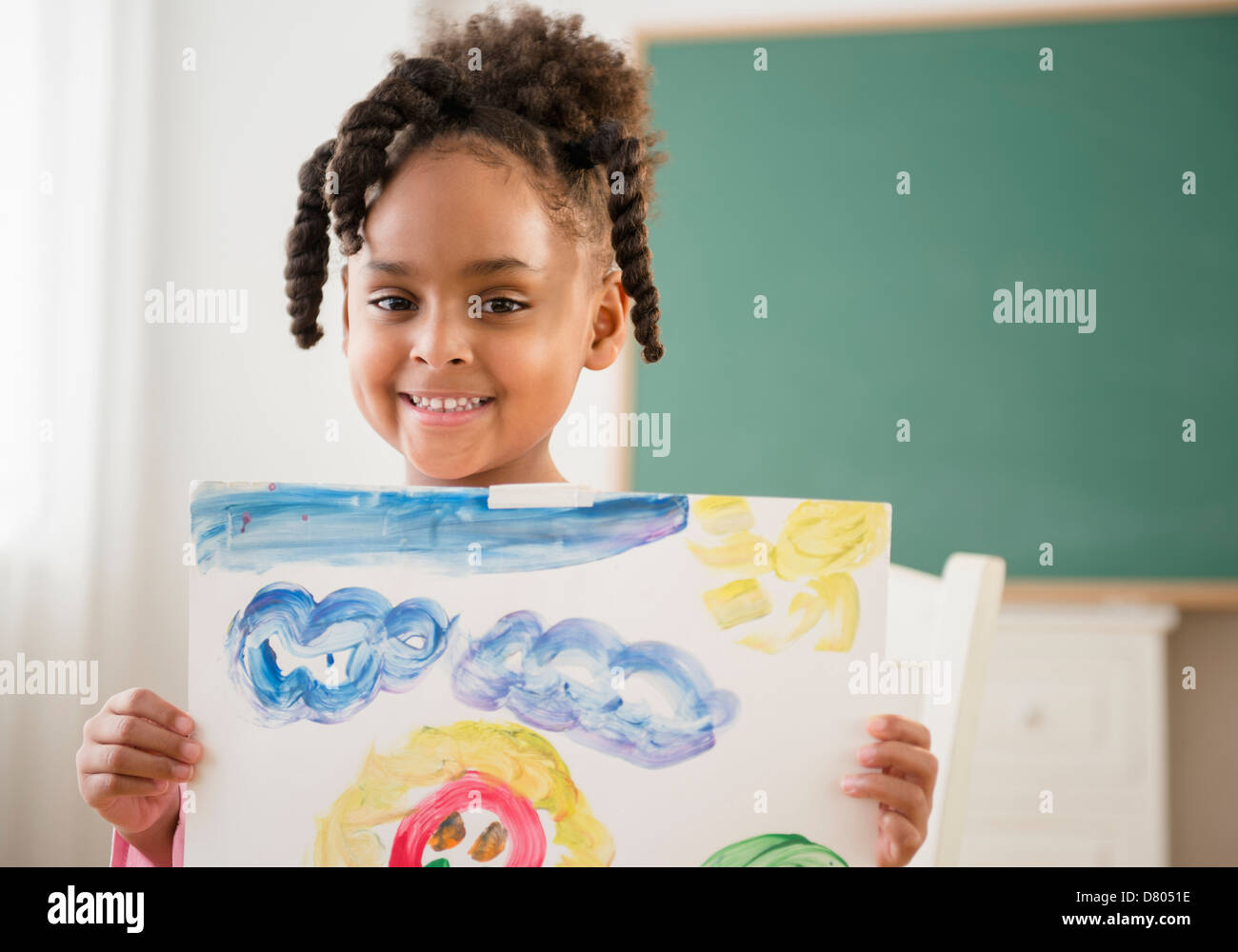 Black african art painting hi-res stock photography and images - Alamy