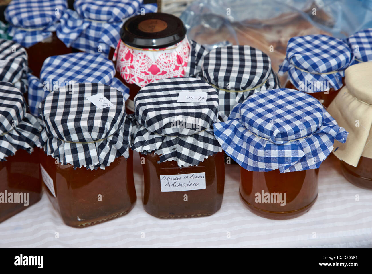 Home made jam stall hi-res stock photography and images - Alamy
