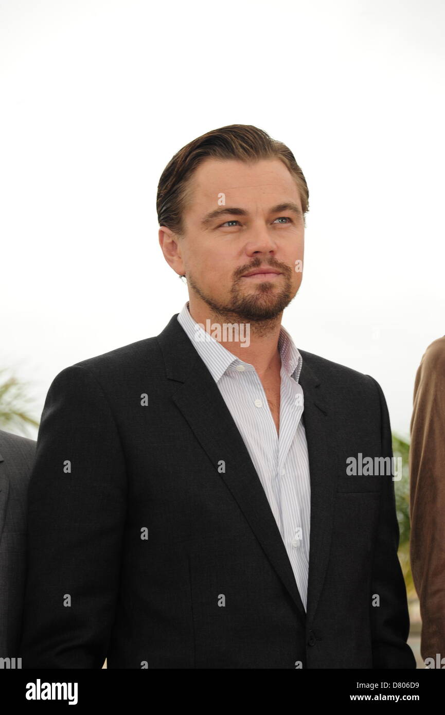 Canne, France. 15th May 2013. Leonardo Dicaprio at the Photocall for ...