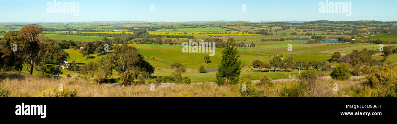 Quarry Hill Lookout Panorama, Clare Valley, South Australia, Australia ...