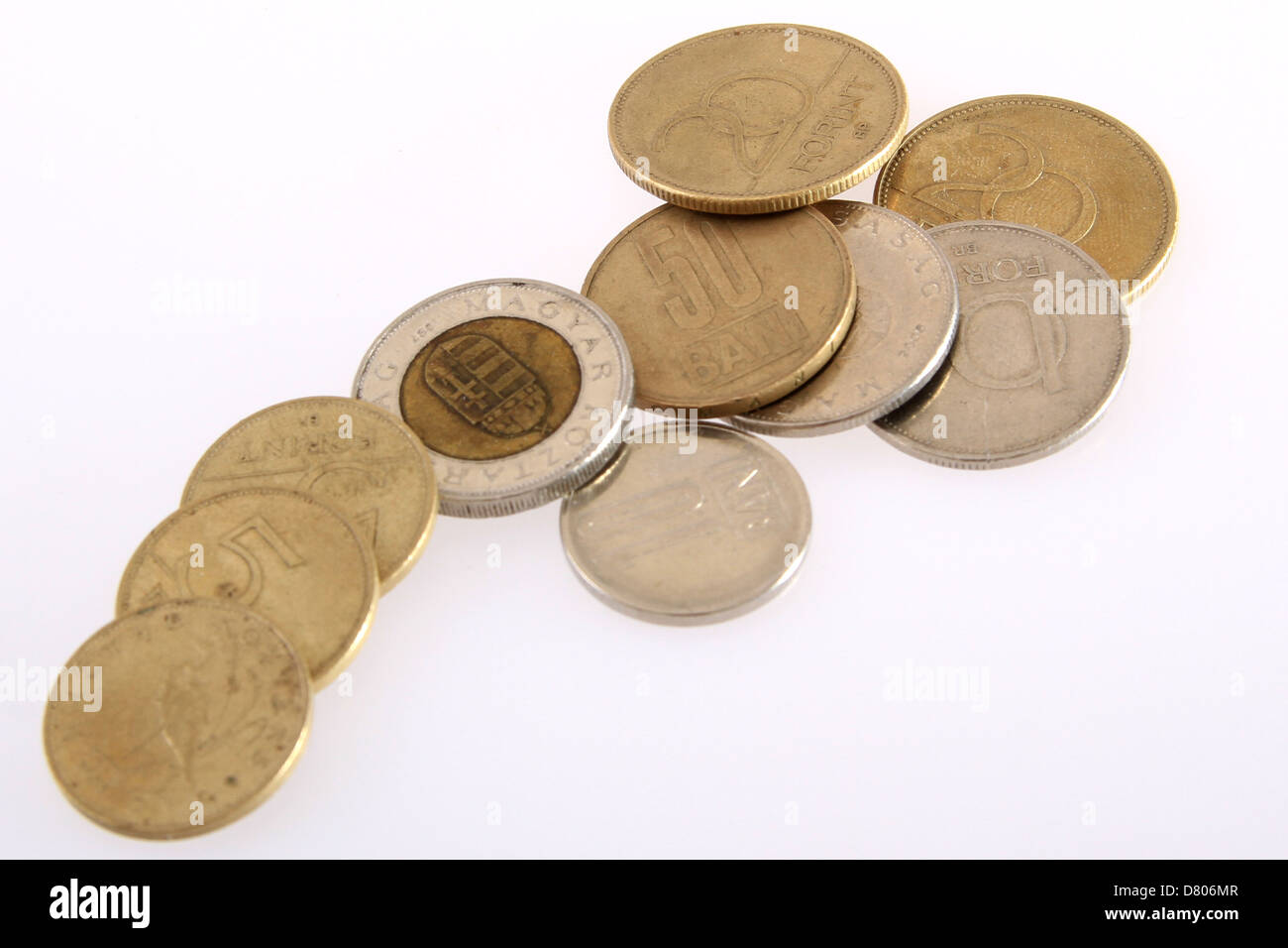 The forint (sign: Ft; code: HUF) is the currency of Hungary Stock Photo ...