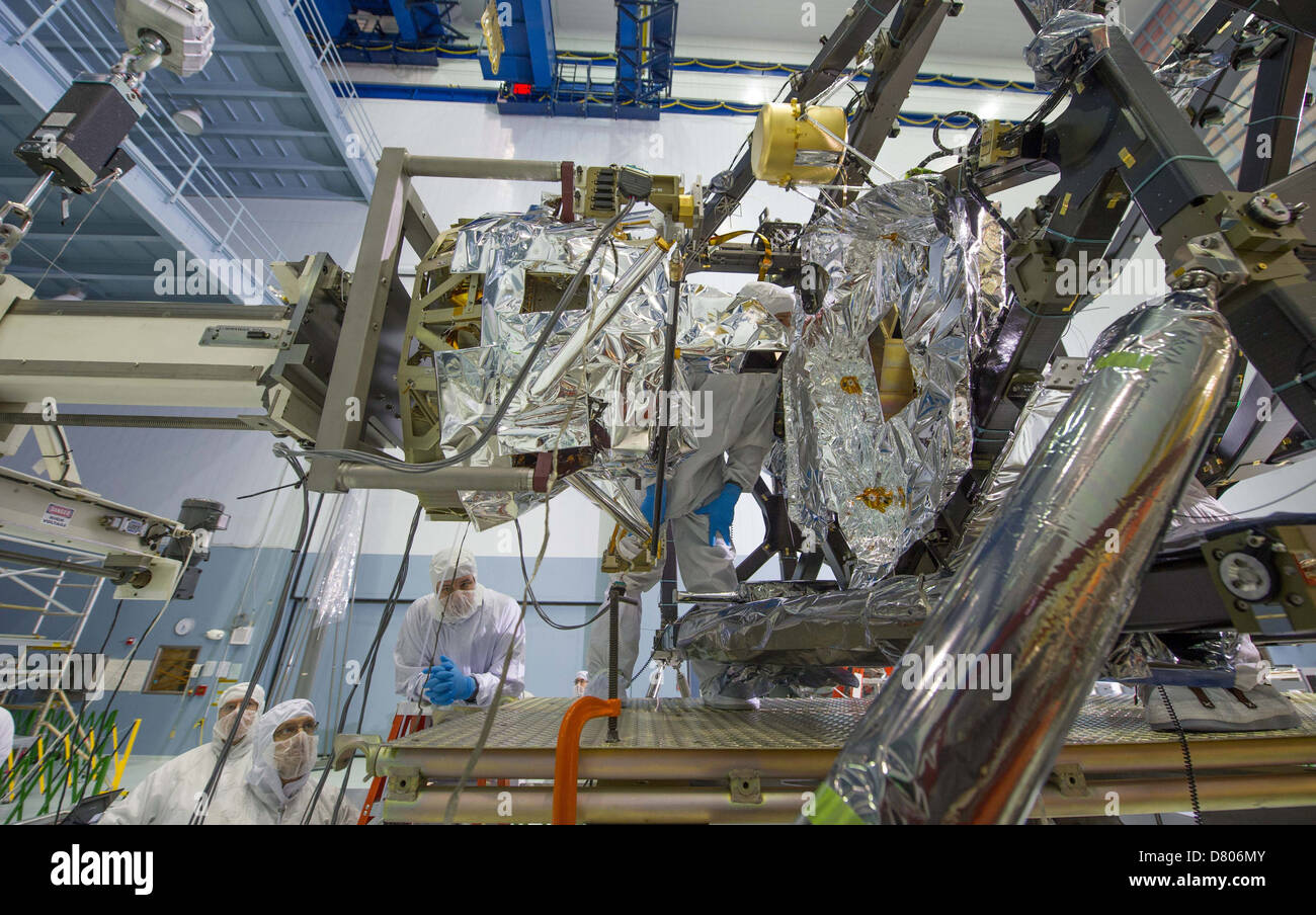 Key Science Instrument Installed into Webb Structure Stock Photo - Alamy