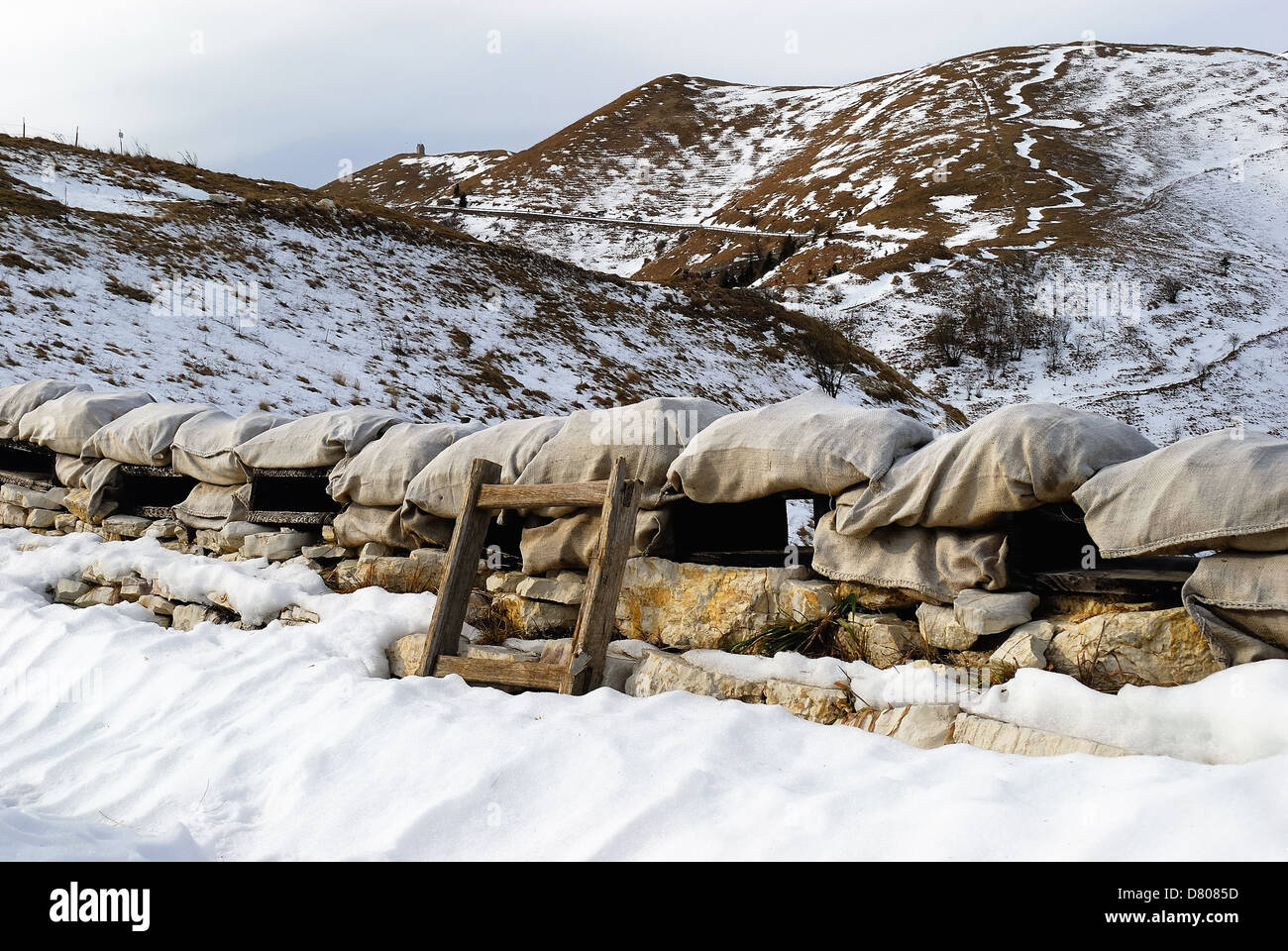 WWI. Veneto, Italy. Massif of Mount Grappa, Malga Archeset : Italian ...