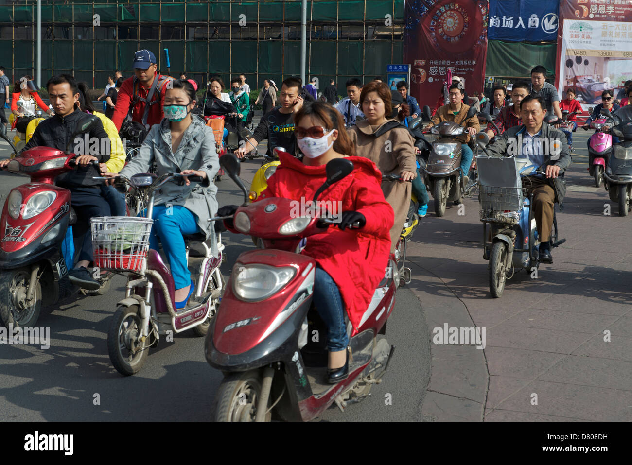 E bikes electric bicycles china hi-res stock photography and images - Alamy