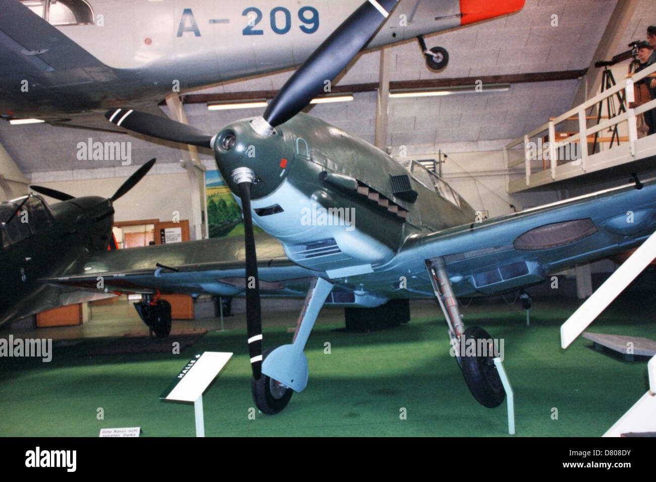 The Messerschmitt Me-109E was a German fighter aircraft used during ...