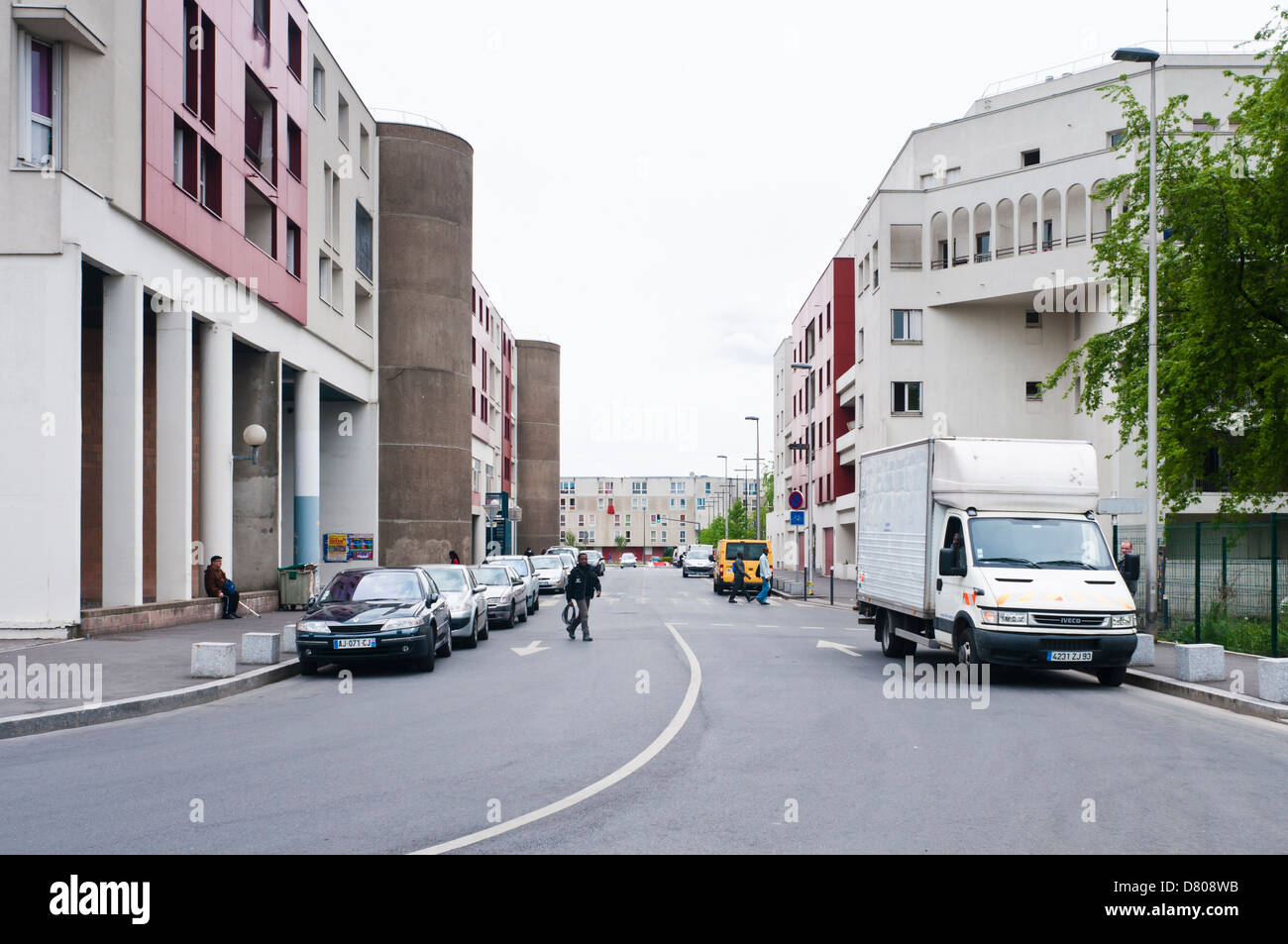 Cité des Beaudottes, Sevran, Parisian Suburb, France, Europe Stock ...