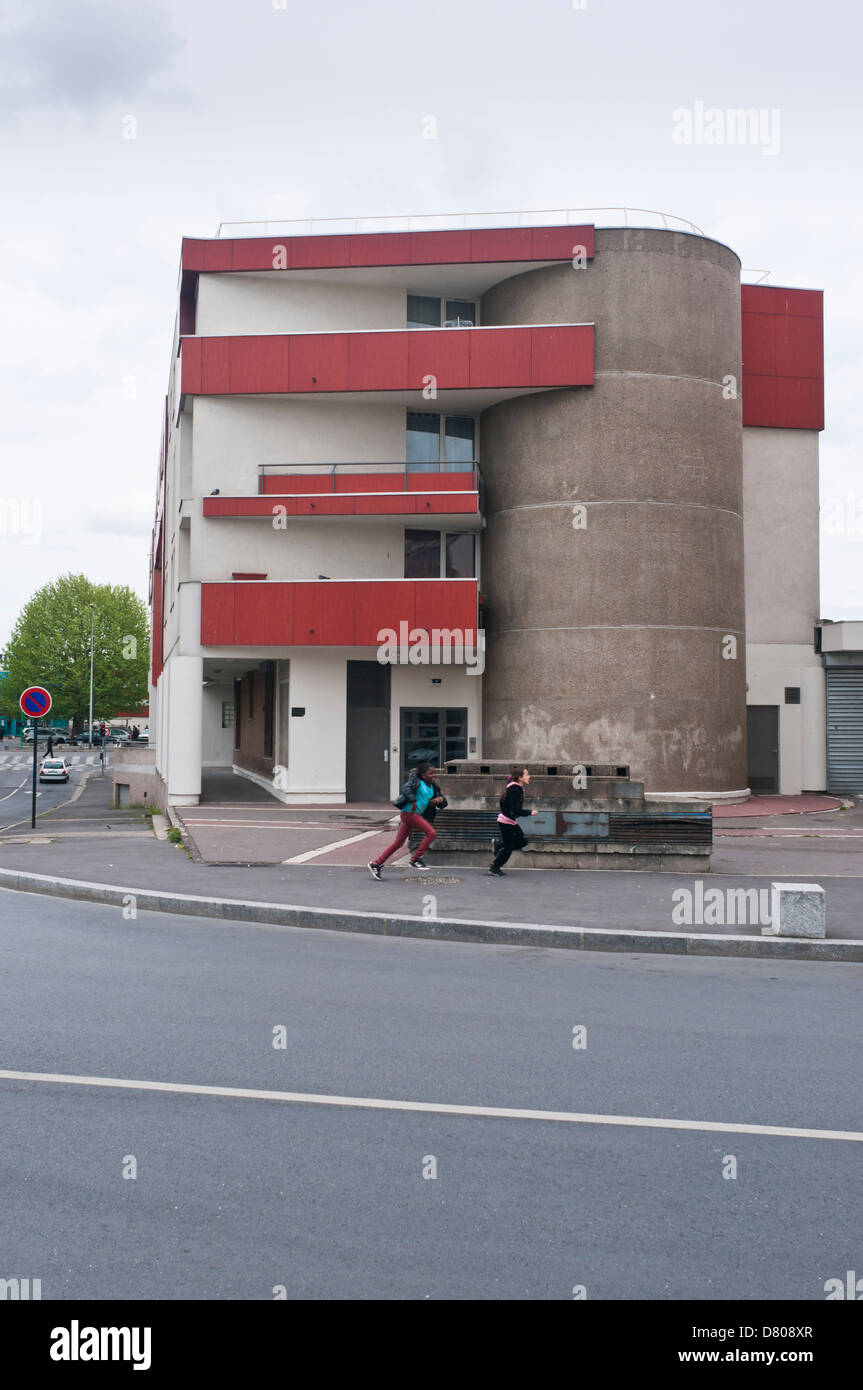 Cité des Beaudottes, Sevran, Parisian Suburb, France, Europe Stock ...