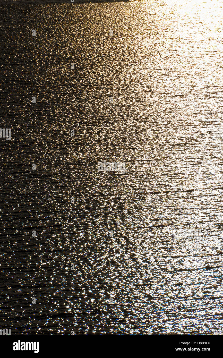 Silver sunset with reflections hi-res stock photography and images - Alamy