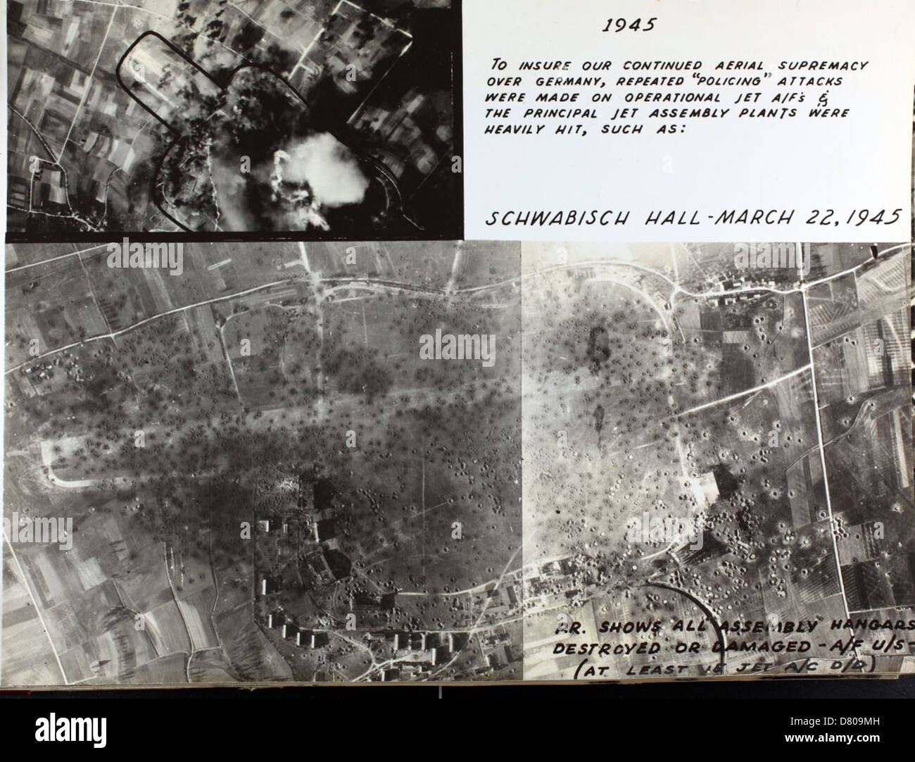 This image highlights the role of the 8th Air Force in World War II ...