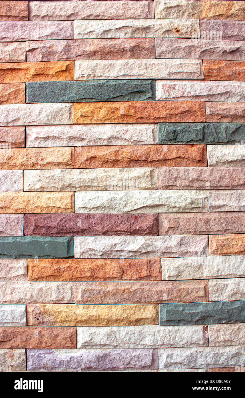 Background of stone wall made with blocks Stock Photo - Alamy