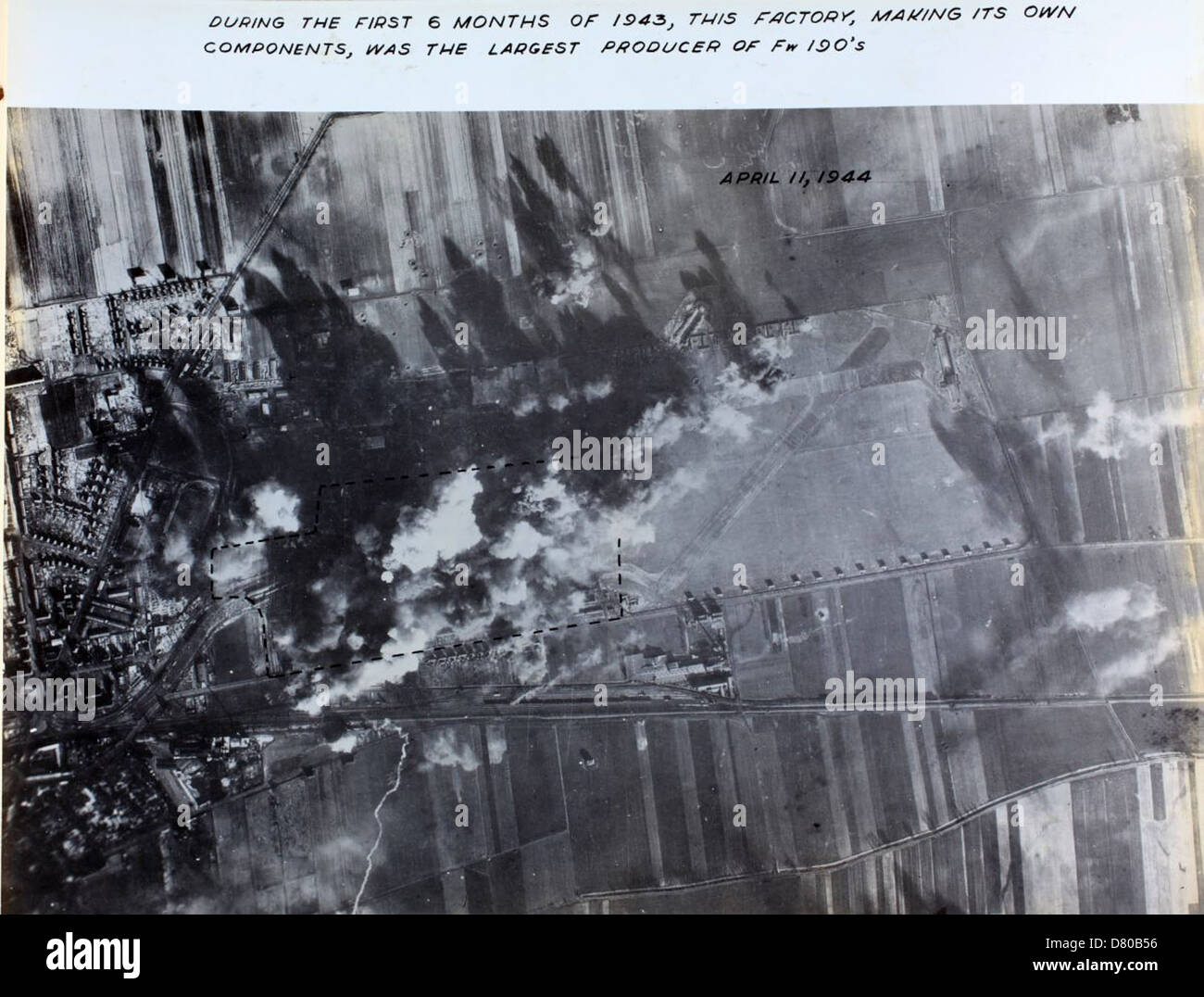 This photo depicts the 8th Air Force during World War II, known for its ...