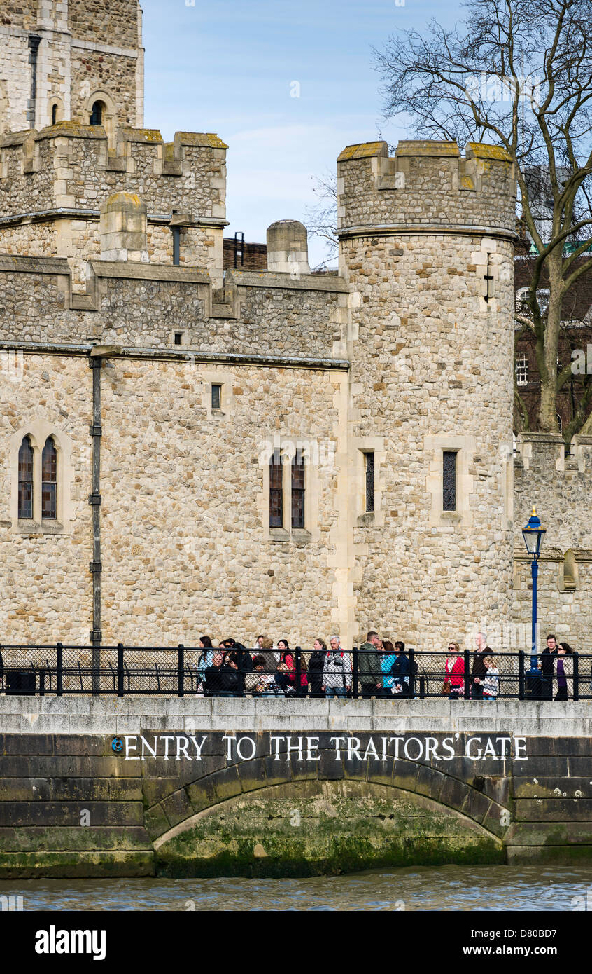 Traitors Gate - The Tower of London Stock Photo - Alamy