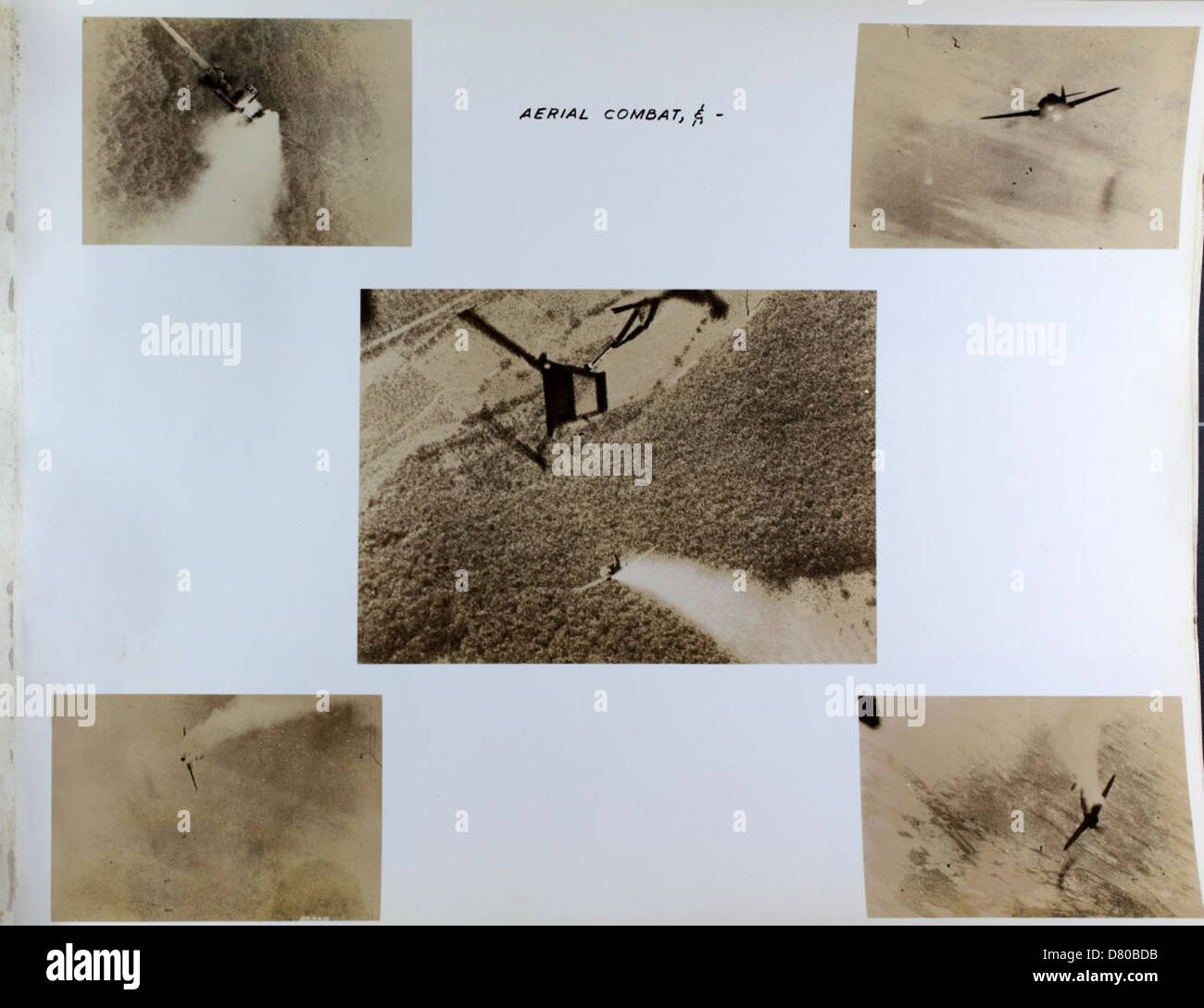 This photograph from the 8th Air Force during World War II shows ...