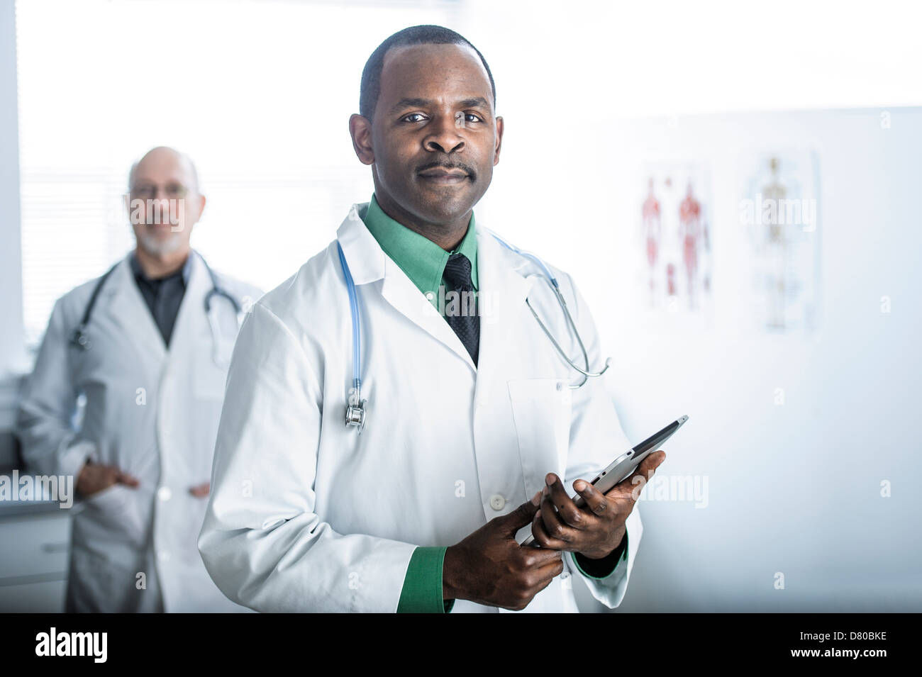 African american medical worker using hi-res stock photography and ...