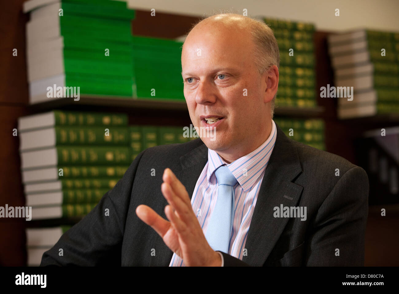Chris Grayling MP and Lord Chancellor and Secretary of State for ...