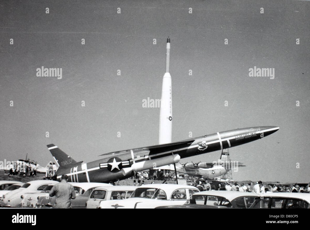 This image features the C-133A Cargomaster (54-0140), a military cargo ...