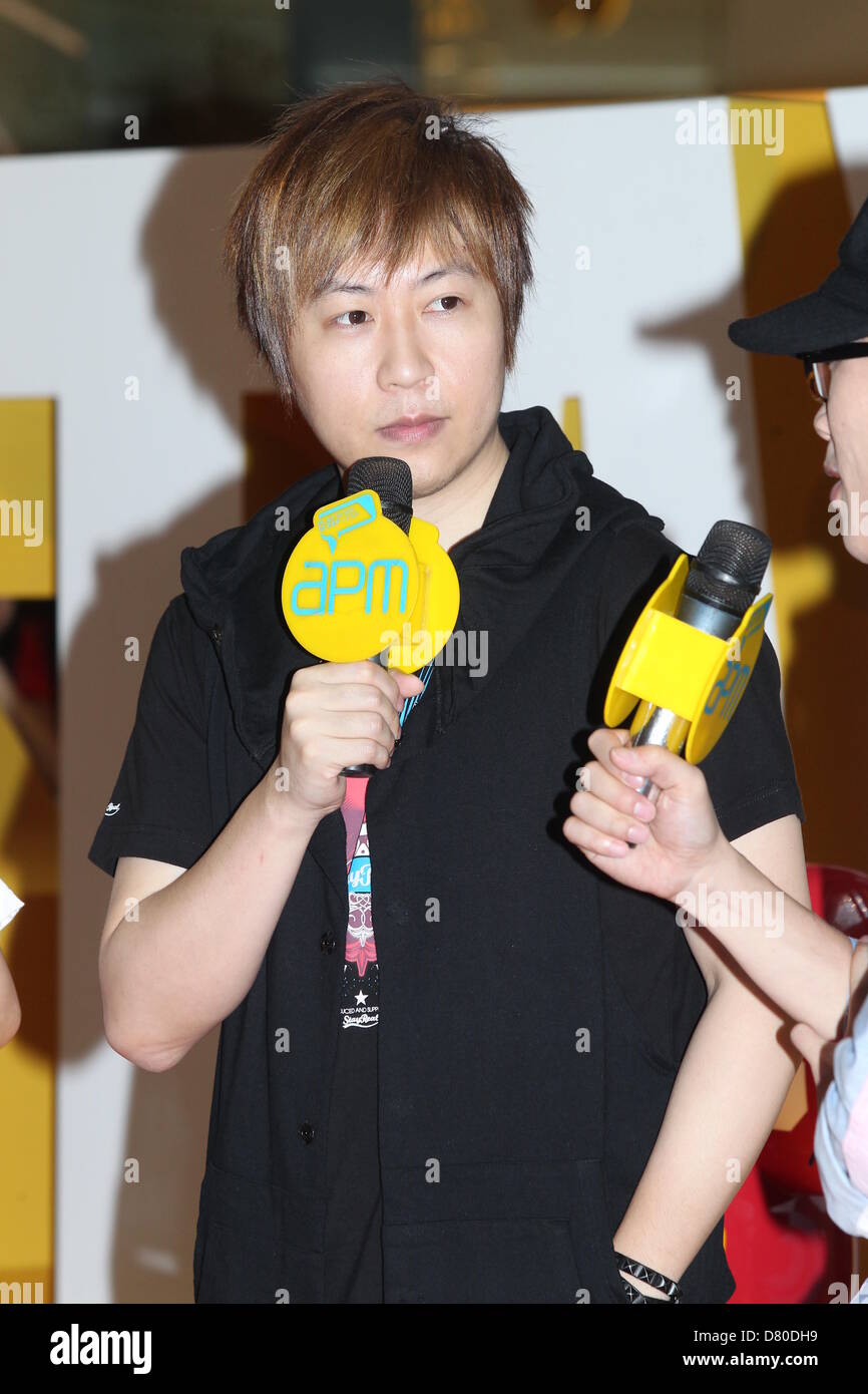 Ashin at fashion brand store opening ceremony in Hong Kong, China on ...