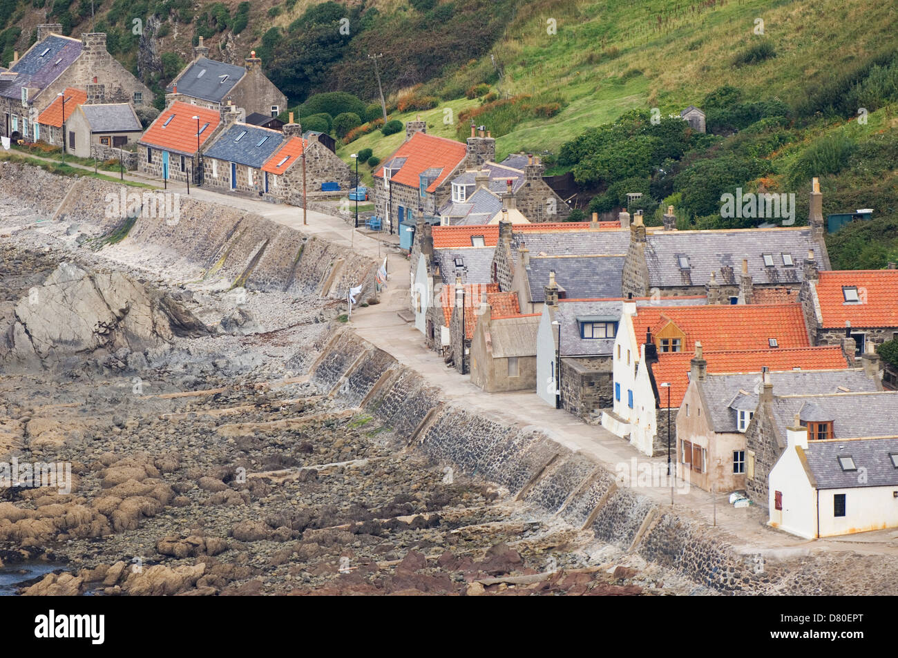 The village of Crovie, Aberdeenshire, Scotland Stock Photo - Alamy