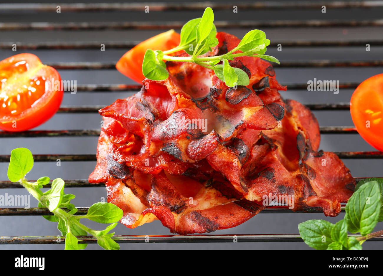 Barbecue bacon hi-res stock photography and images - Alamy