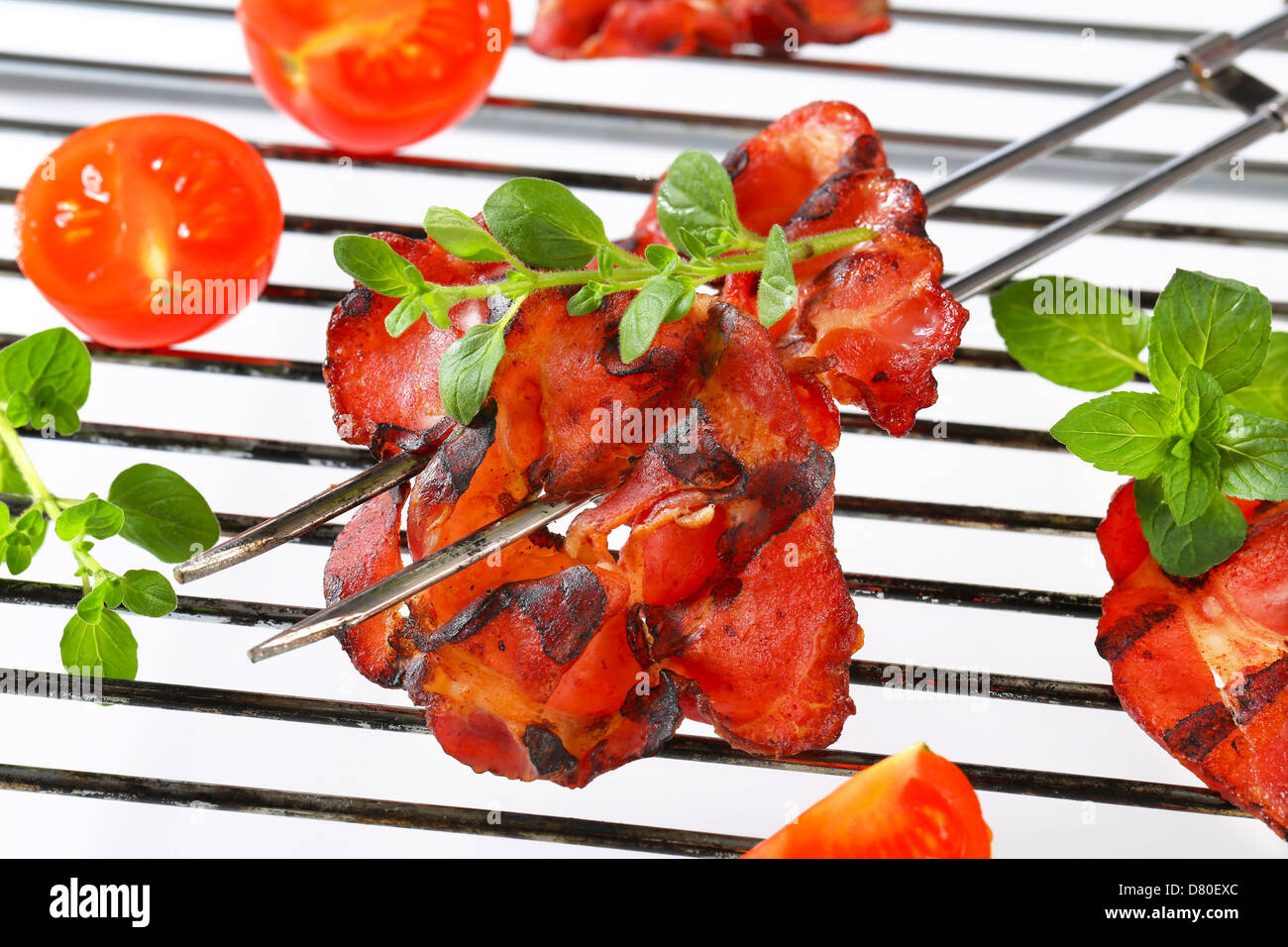 Barbecue bacon hi-res stock photography and images - Alamy