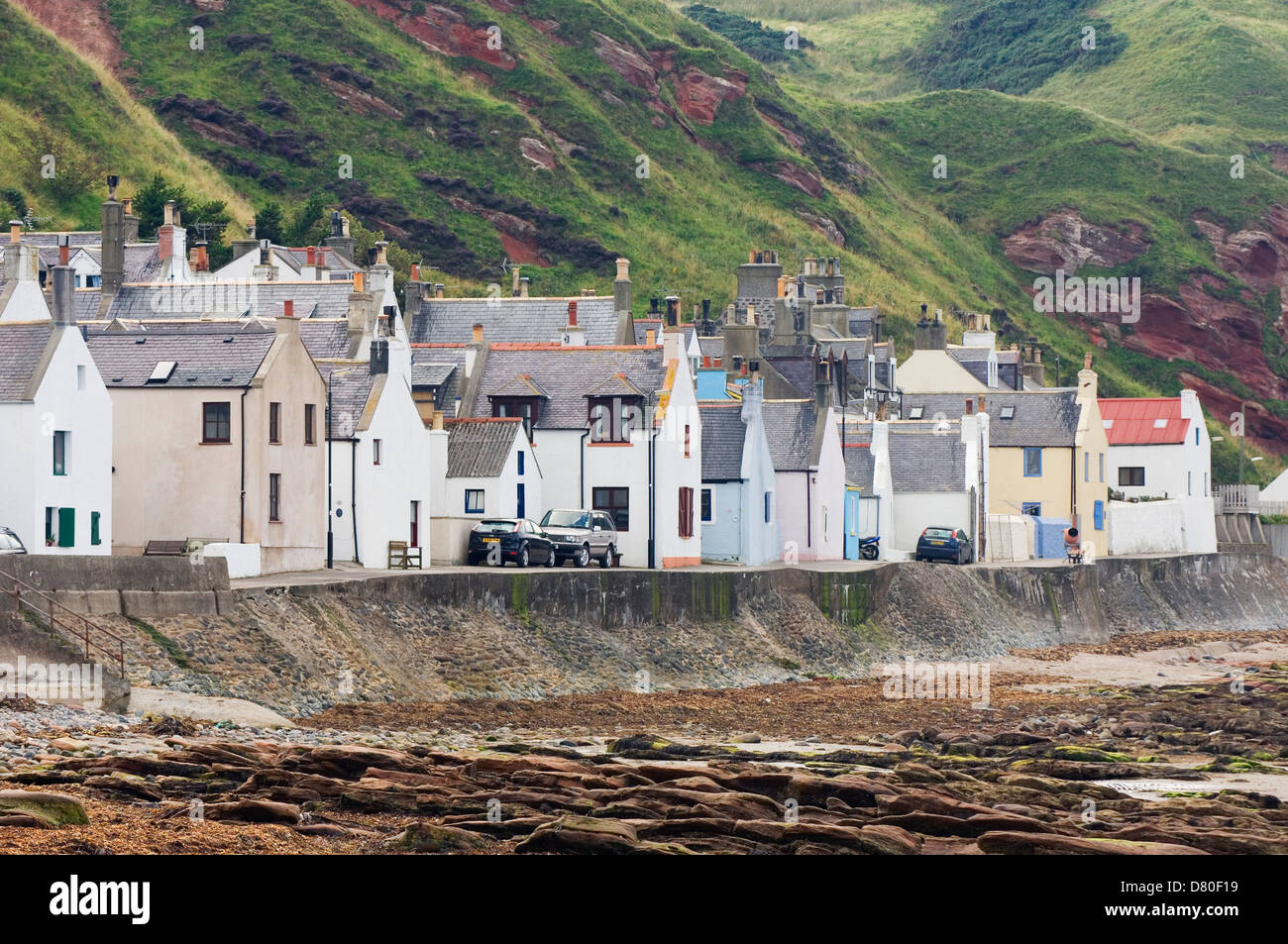 Gardenstown, Aberdeenshire, Scotland Stock Photo - Alamy