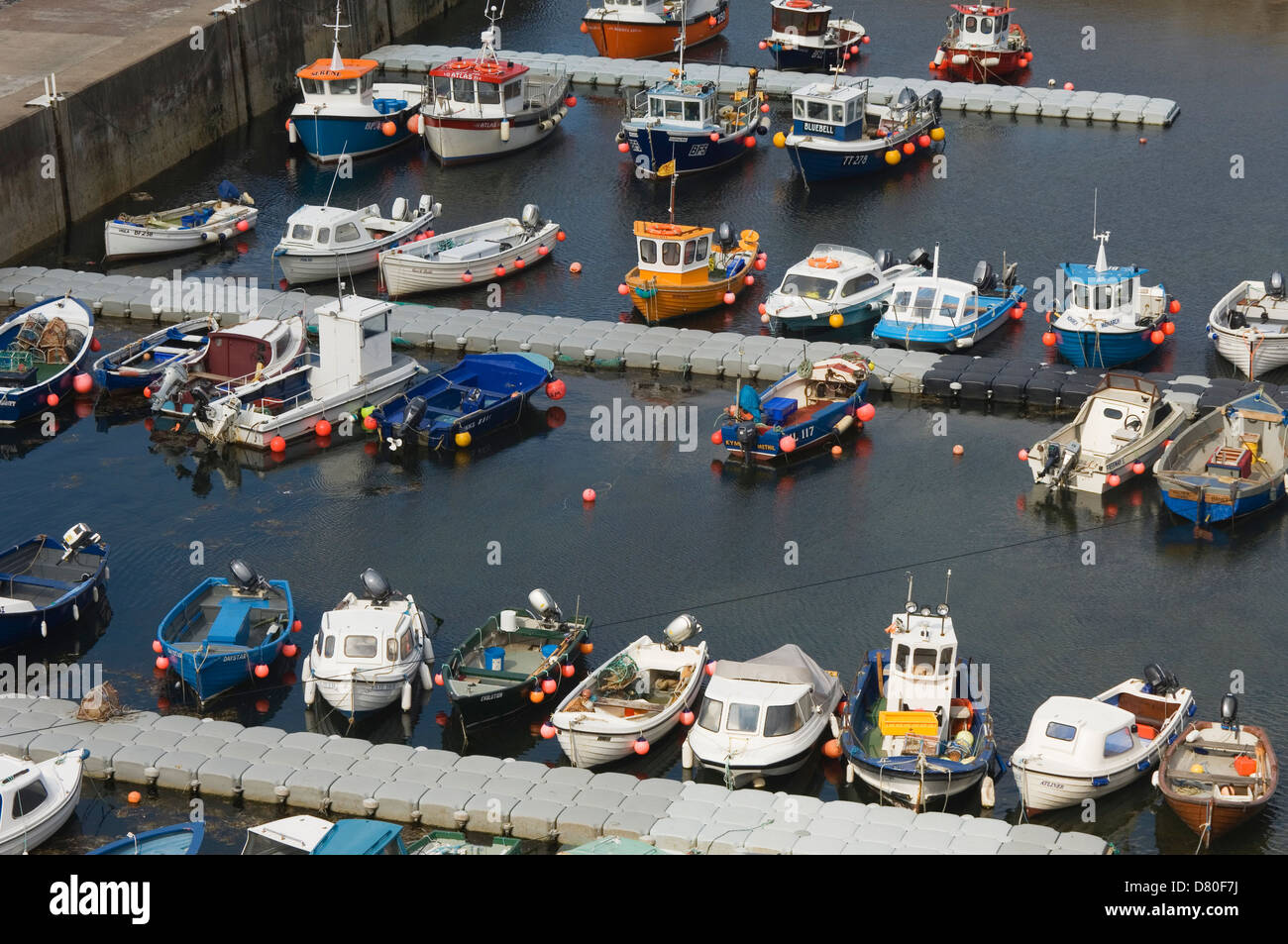 Gardenstown harbour, Aberdeenshire, Scotland Stock Photo - Alamy