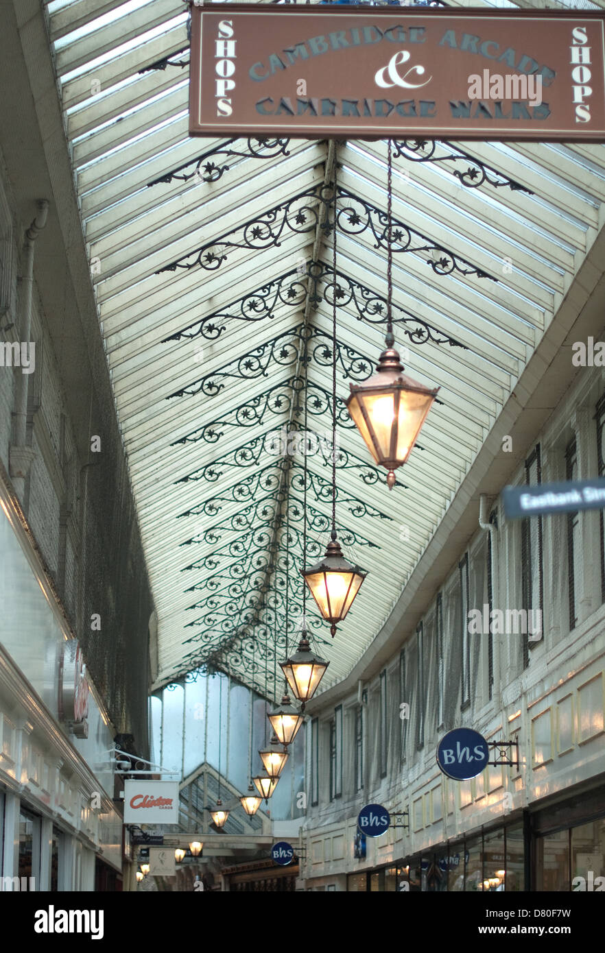 Image of Cambridge Arcade and Walks in Southport England Stock Photo ...